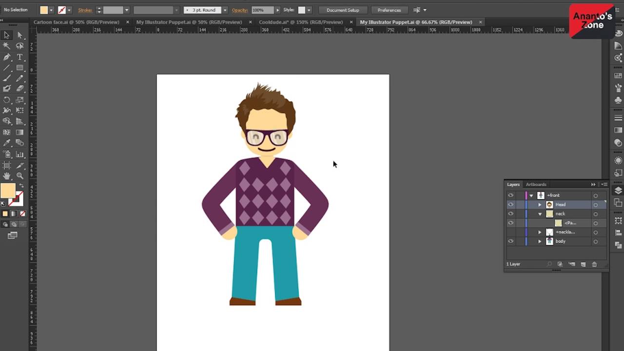 Adobe Character Animator CC || Basic Webcam Working || - YouTube