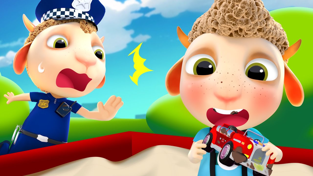 Stop Kid! Don't Eat Toys | Police Officer - Baby's Helper | Funny Kids ...