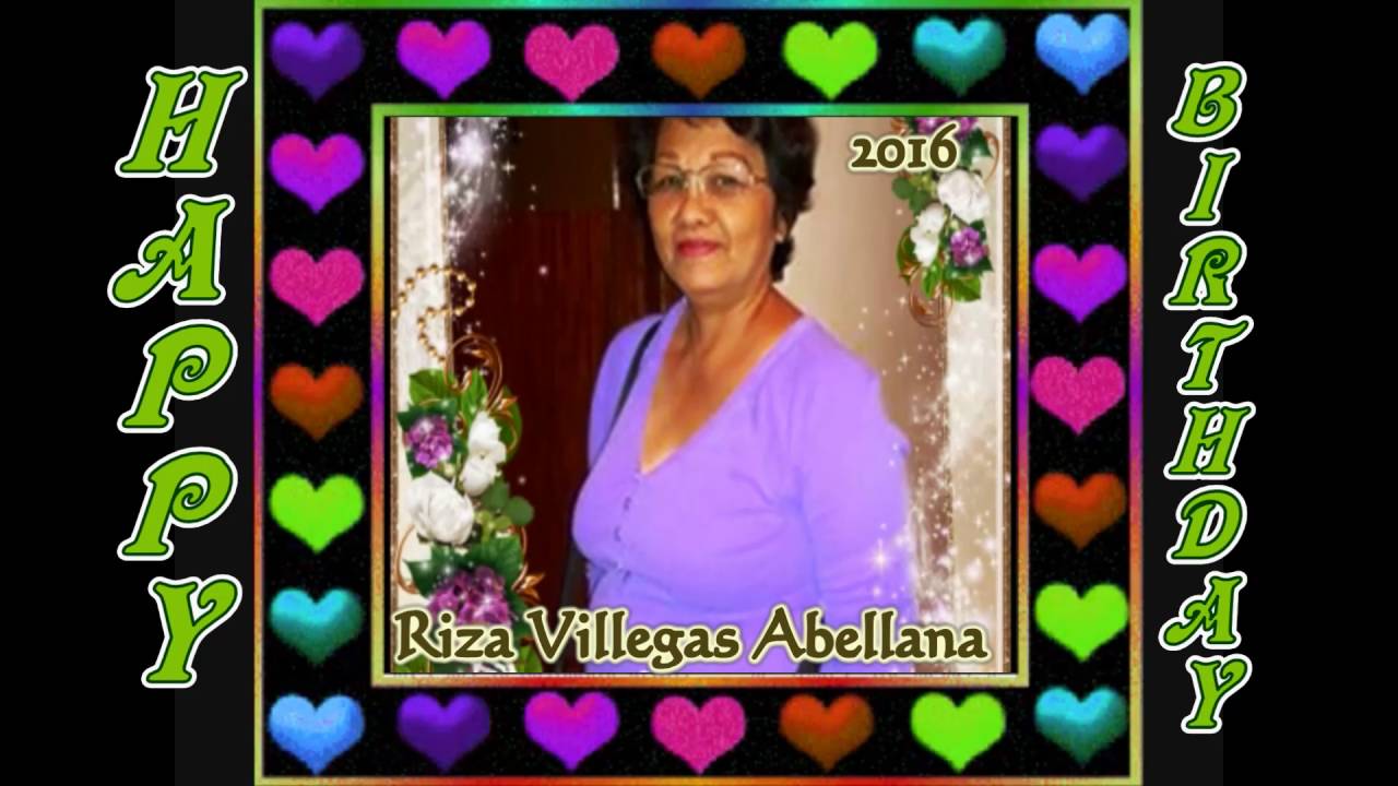 Riza Villegas Abellana Birthday April 07, 2017 - YouTube