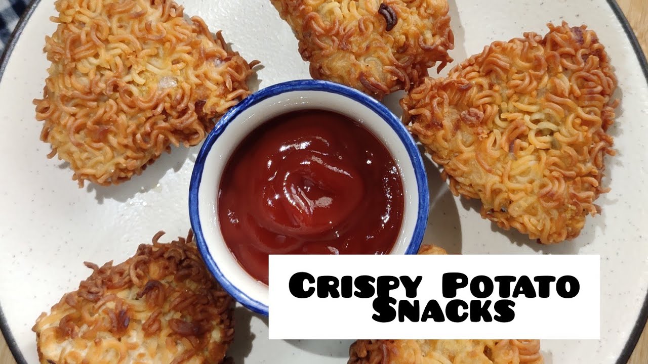 Crispy Potato Snacks Recipe🔥😍😋 | How To Make Aloo Snacks | Potato Fried ...