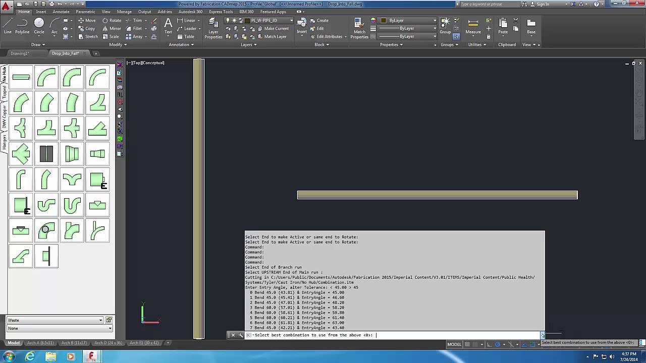 Attacher Arrow with Fabrication CADmep - YouTube