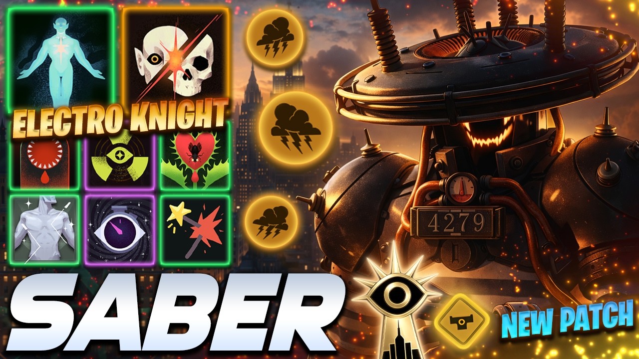 [NEW PATCH] Saber Seven ELECTRO KNIGHT - Deadlock Pro Gameplay & Guides ...