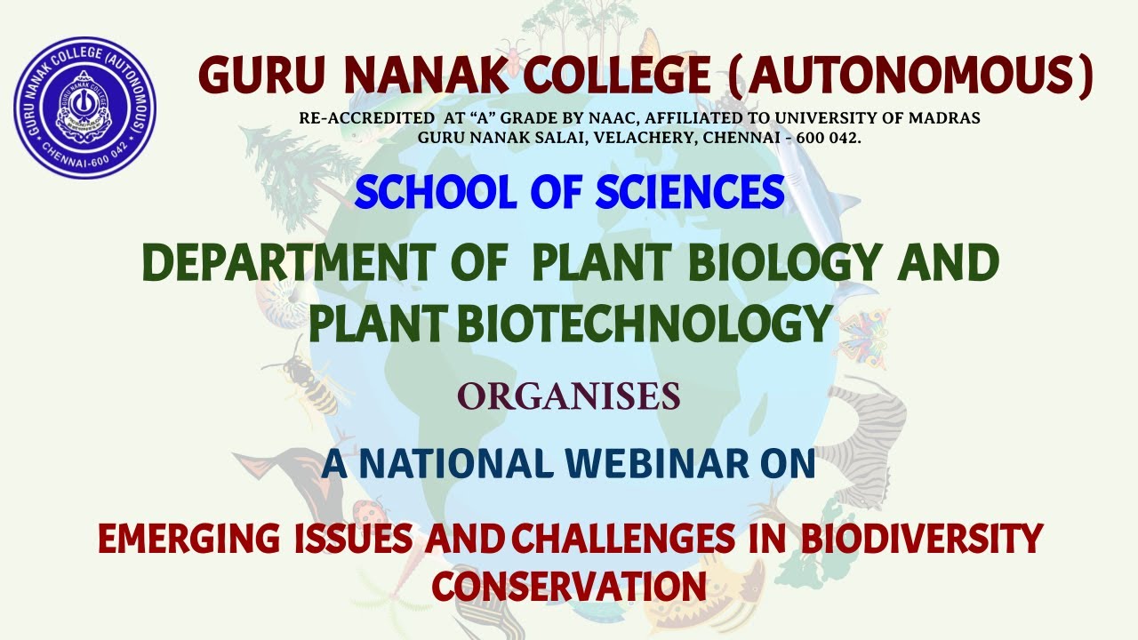 Emerging issues and Challenges in Biodiversity Conservation - YouTube