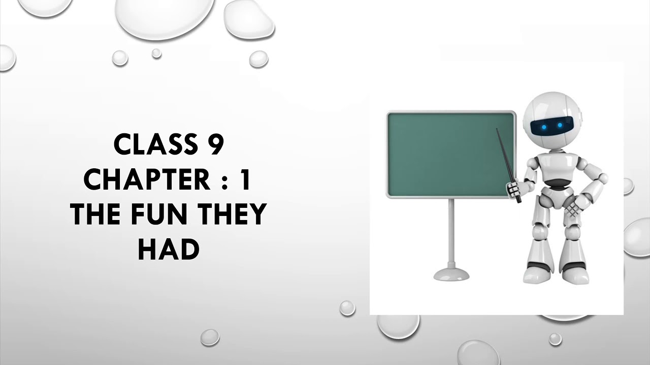 Summary, explanation and analysis for chapter 1, The Fun They had of ...