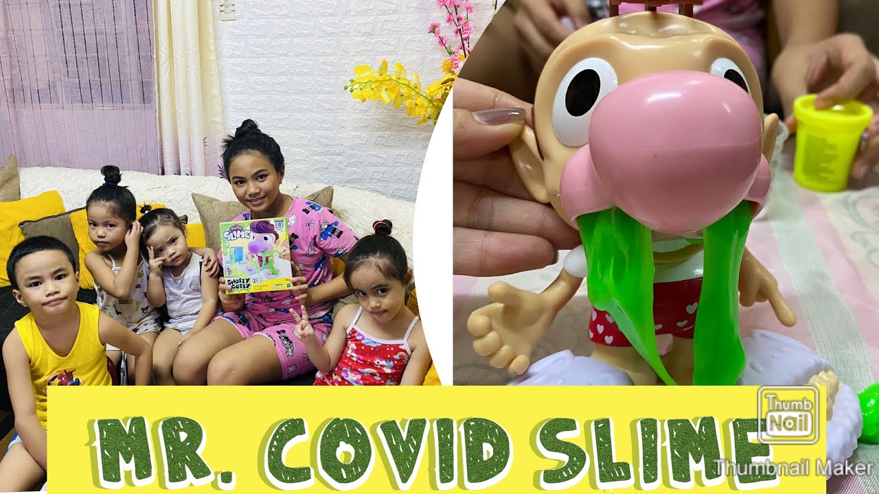 Vlog #04 MR.COVID slime - YouTube