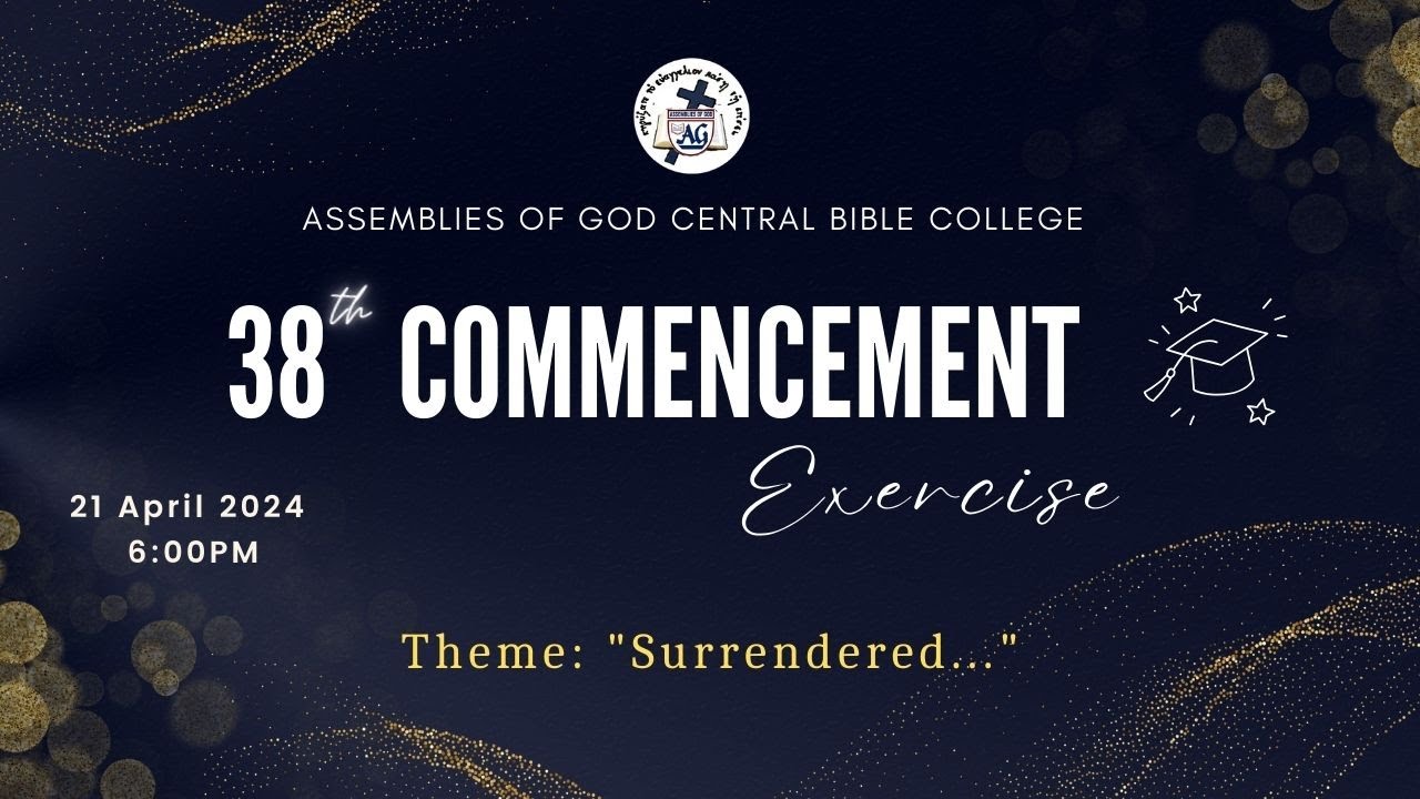 38th Commencement Exercise - YouTube