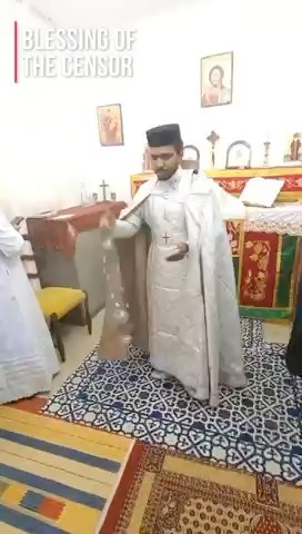 Fr Bideesh Mathew | English | First Benediction in HQ | Blessing of ...