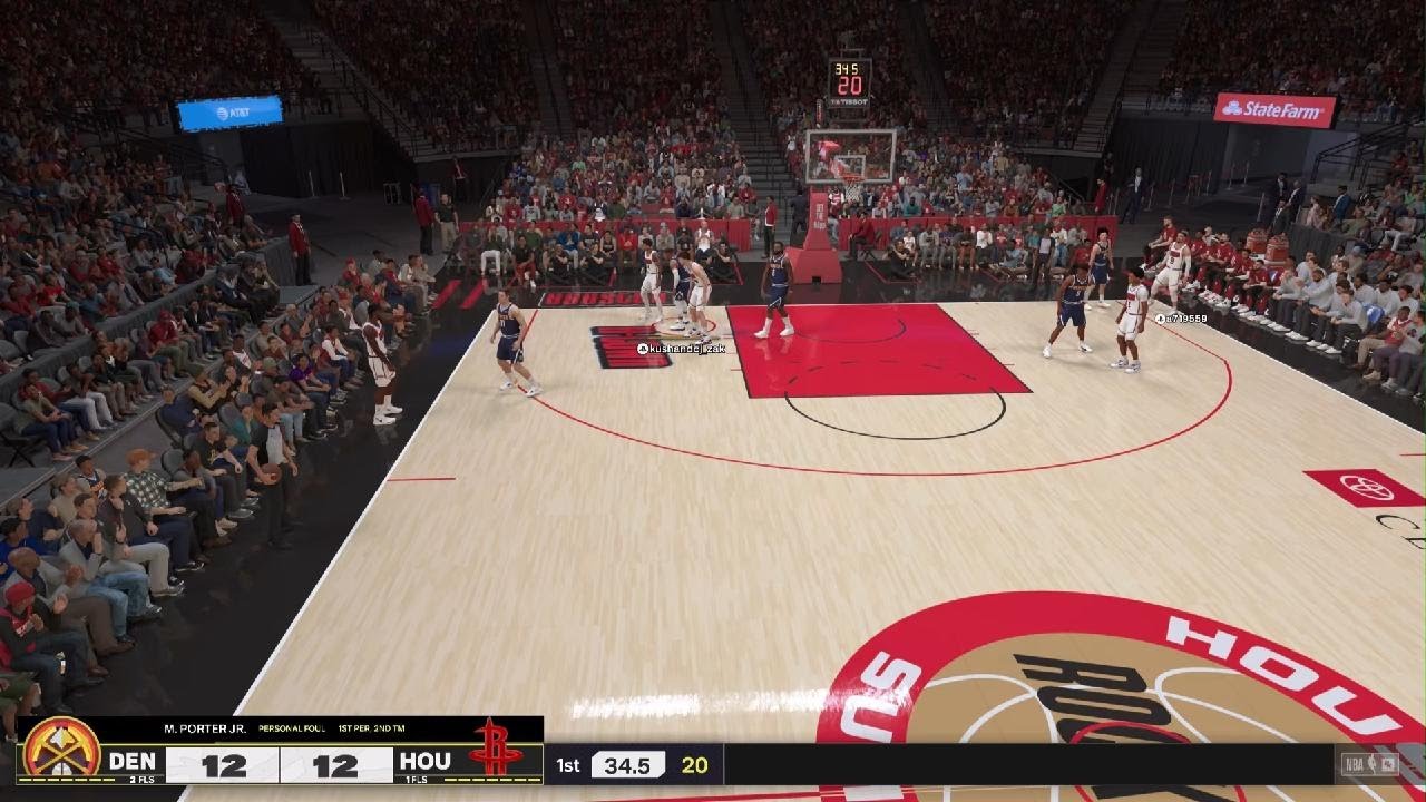 Houston. Rockets versus Denver. Nuggets play now online NBA 2K 25 - YouTube