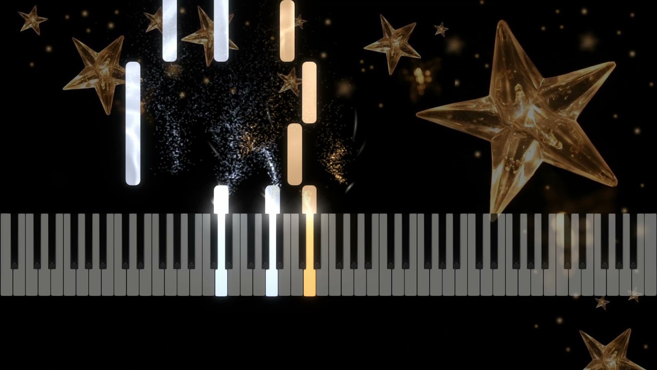Celine Dion "The Magic Of Christmas Day" Piano Version, Synthesia ...