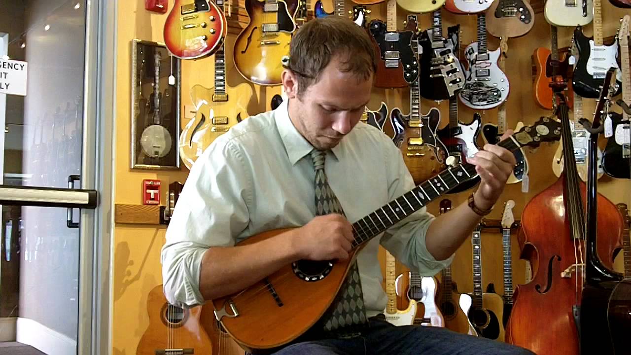 August Pollman Mandolin Banjo ca. 1880s SOLD! - YouTube