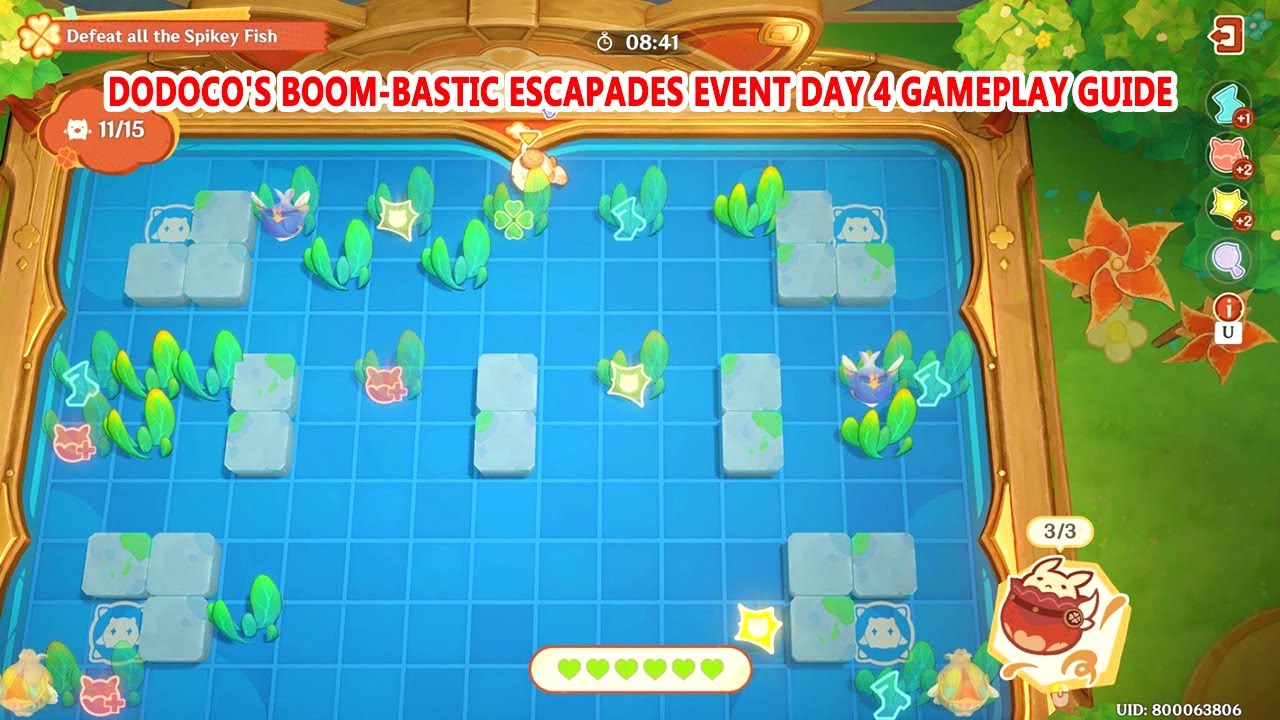 Genshin Impact Dodoco's Boom-Bastic Escapades : New 5.0 Event Day 4 ...