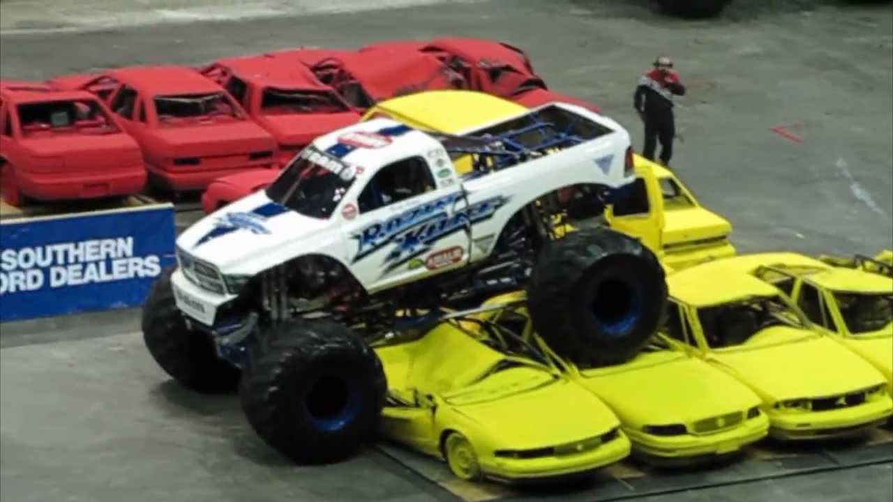 RAZIN KANE®-Highlights-Monster Jam 3/1/13 Pensacola, Florida - YouTube
