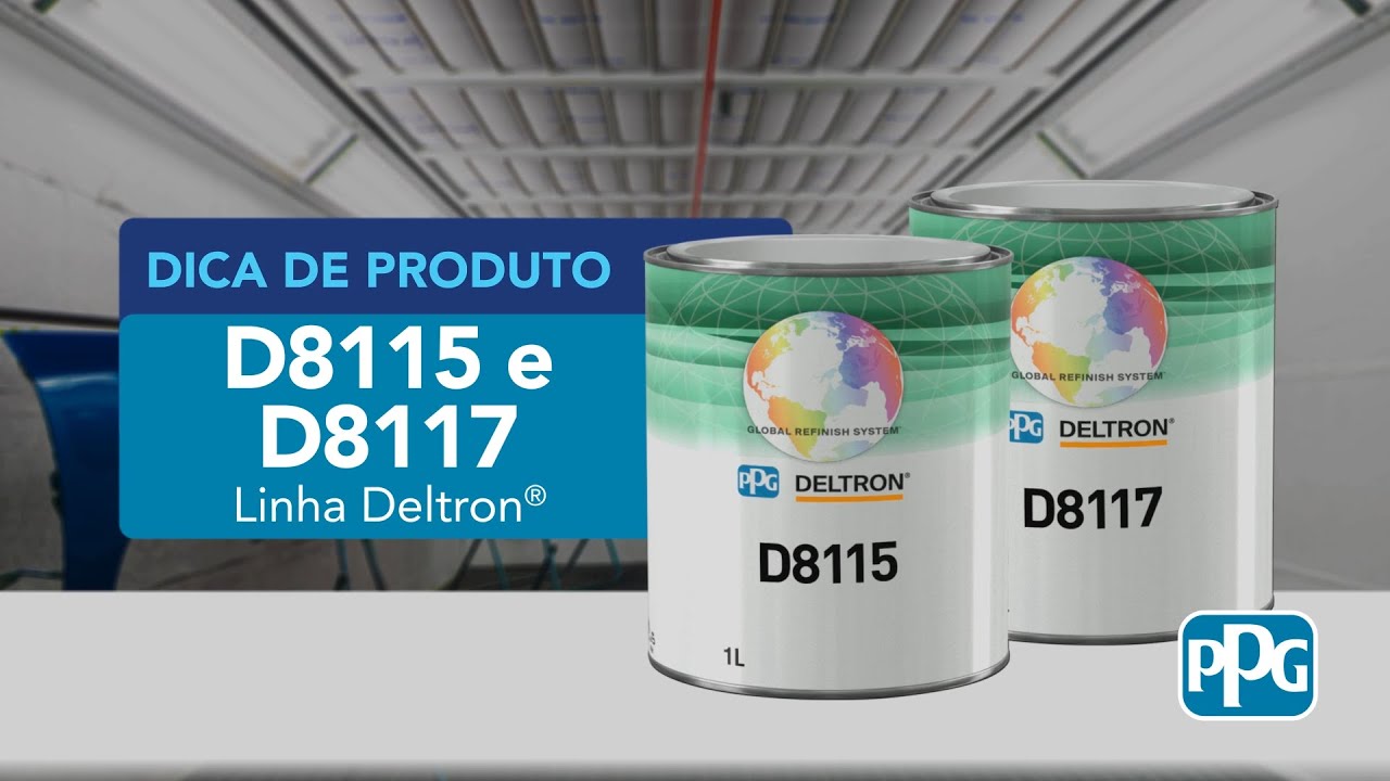 PPG Refinish - Vernizes D8115 e D8117 - YouTube