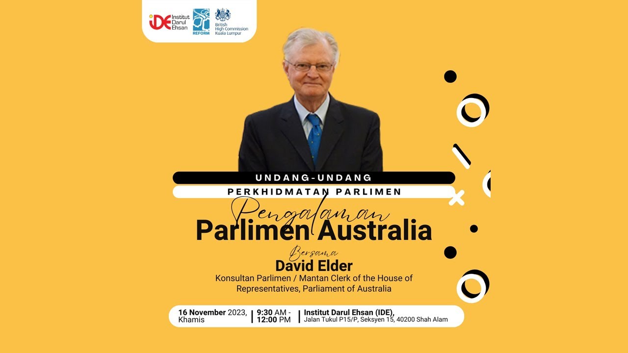 Undang-Undang Perkhidmatan Parlimen Pengalaman Parlimen Australia - YouTube