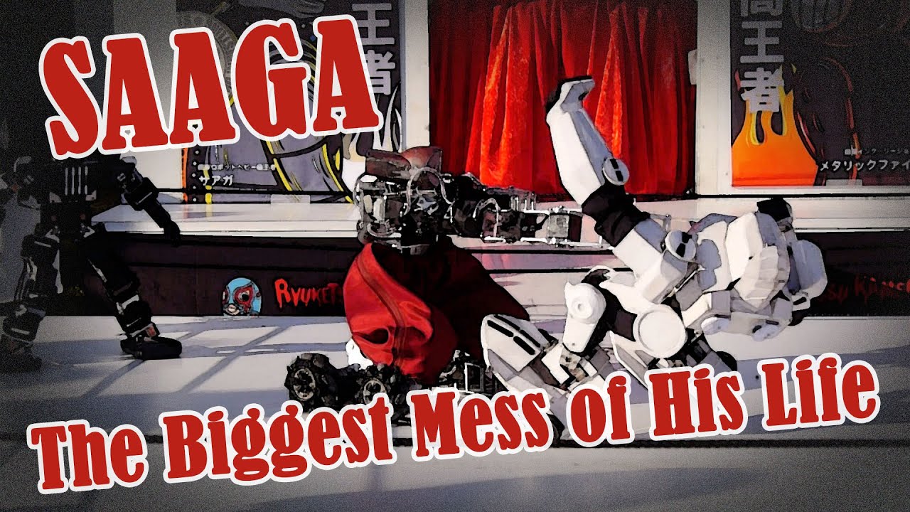 SAAGA vs. METALLIC FIGHTER Highlights: Robot Pro-Wrestling Dekinnoka!46 ...