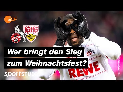 1. FC Köln – VfB Stuttgart Highlights | Bundesliga, 17. Spieltag | sportstudio