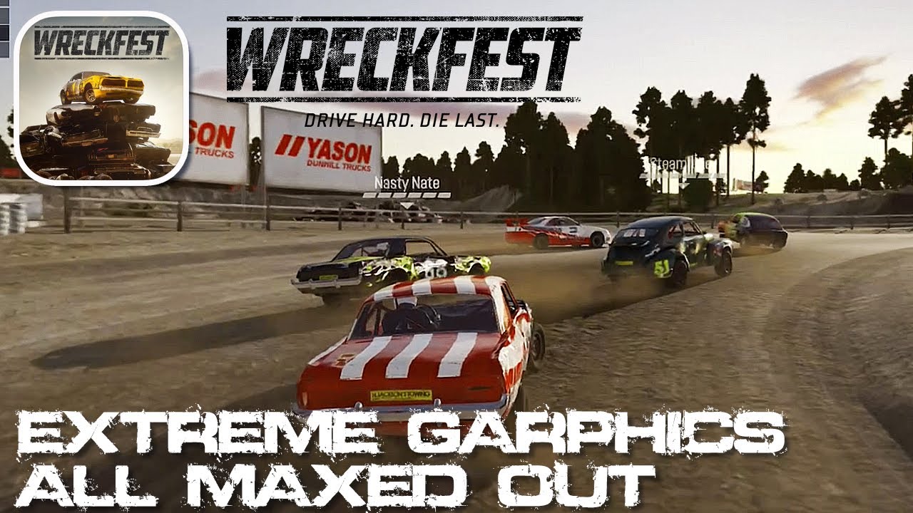 Wreckfest Mobile - iOS / Android - MAXED OUT Graphics Setting Gameplay ...