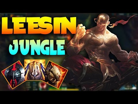 Leesin JUNGLE | Bruce Lee In Game |  Fly Like A Bird | Achooo | Build And Play | League Of Legends
