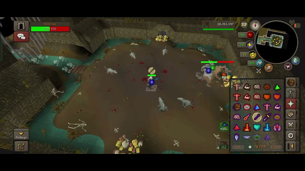 OSRS Scurrius (Mobile) Range - YouTube