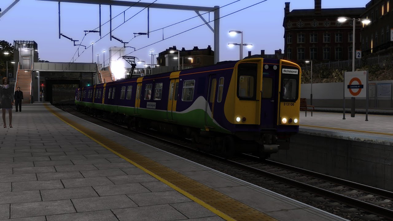 Class 313 AP London Overground| Train Simulator 2020| Stratford to ...