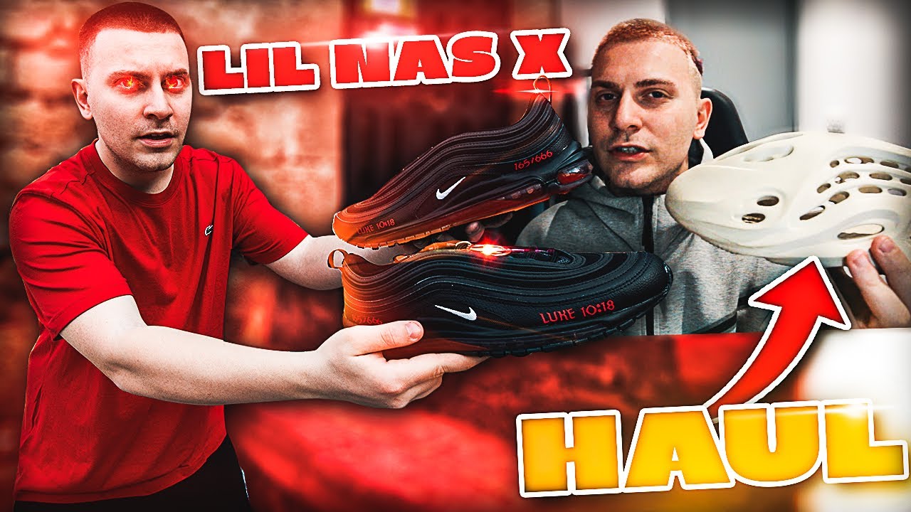 Το ΑΠΑΓΟΡΕΥΜΕΝΟ Sneaker του Lil Nas,Nike OUTLET και ΚΑΛΟΚΑΙΡΙΝΟ HAUL ...