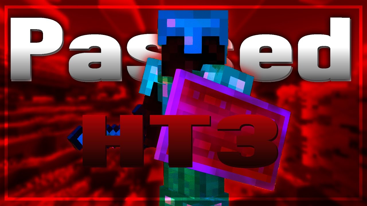 How I Passed My HT3 Eval In Diamond SMP - YouTube