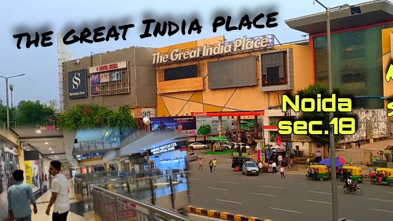The Great India Place Mall Noida | GIP Mall Noida😱 | #mcdonalds # ...