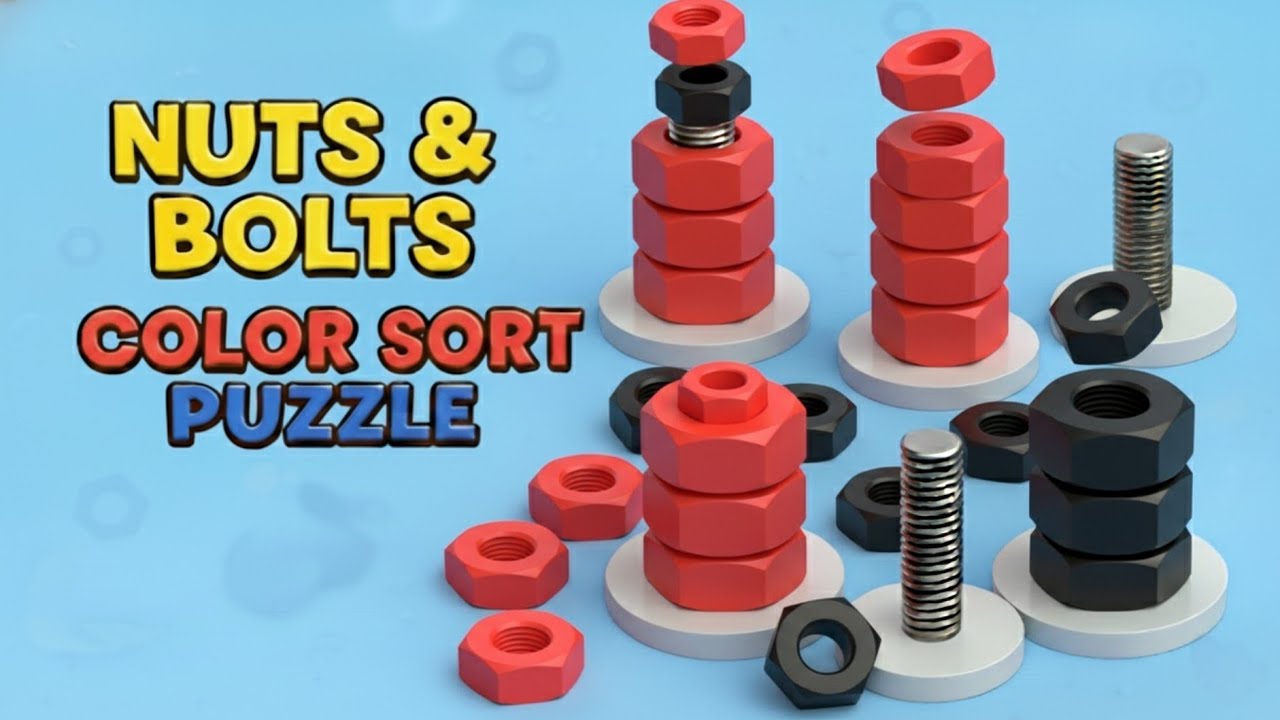 Nut Sort New Level Walkthrough | Nuts Sort | MSA games official - YouTube