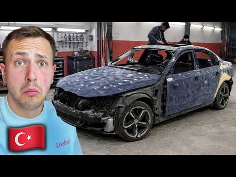 Macht man das so?! BMW M5 Lackierung in der Türkei !