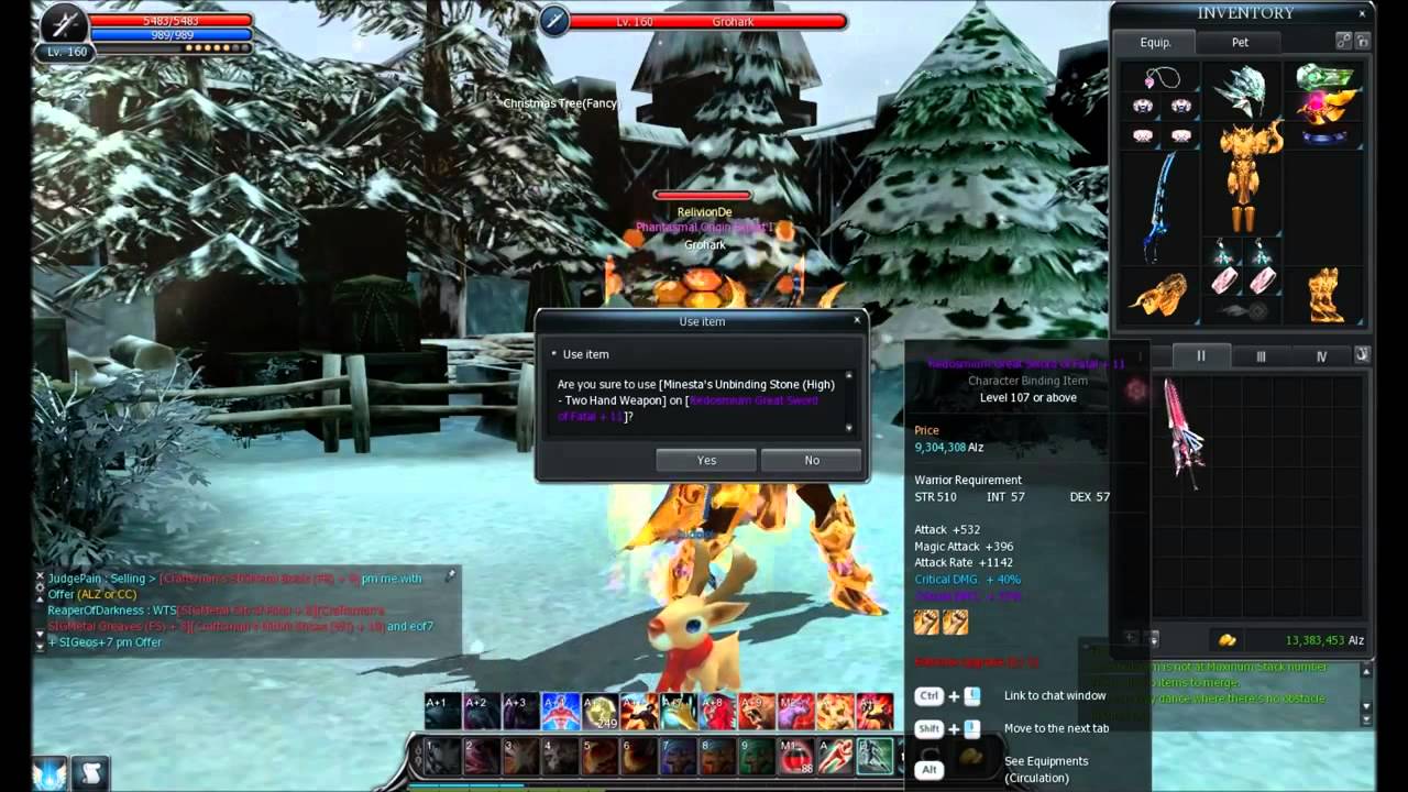 Cabal Online EU Jupiter - How to use Minesta´s Unbinding Stone (High ...