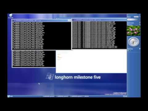 Часть уничтожения Windows Longhorn 4020 которая возможно не попала на ...