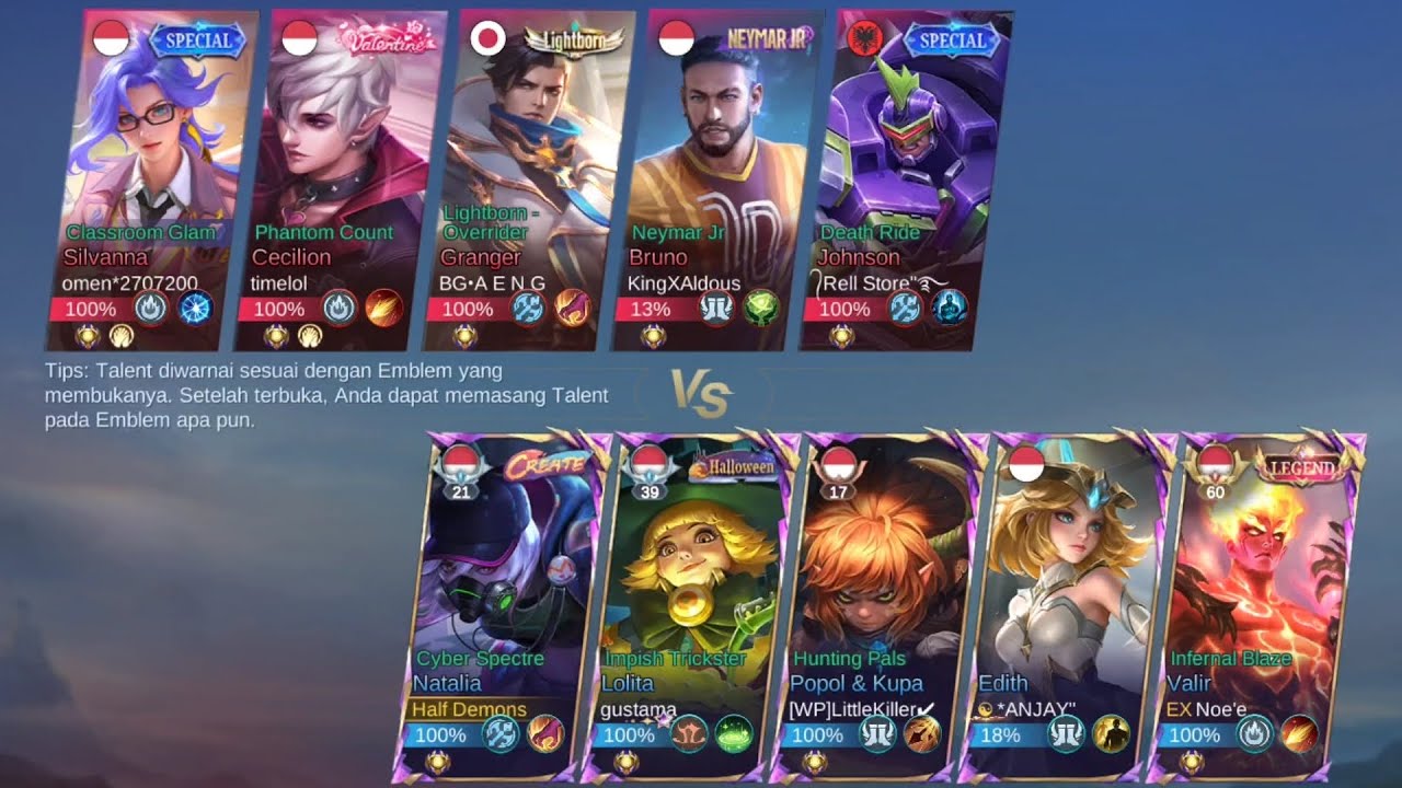 SOLO RANK KE 639 SEASON 34 TIER HONOR | HERO NATALIA | MOBILE LEGENDS ...