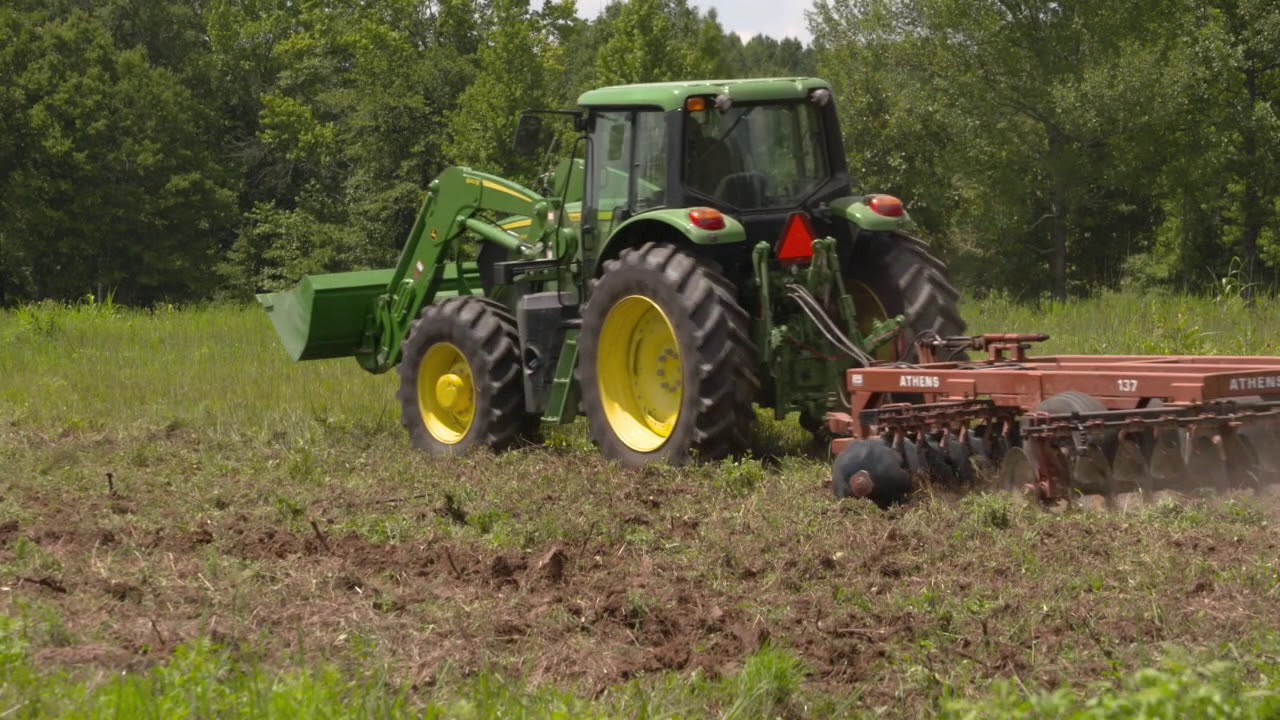 Seasonal Disturbance Technique for Quail Habitat: Block Disking - YouTube
