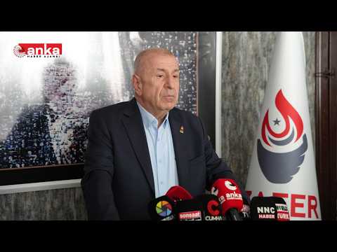 Zafer Partisi Genel Başkanı Ümit Özdağ, basın toplantısı düzenliyor #Canlı