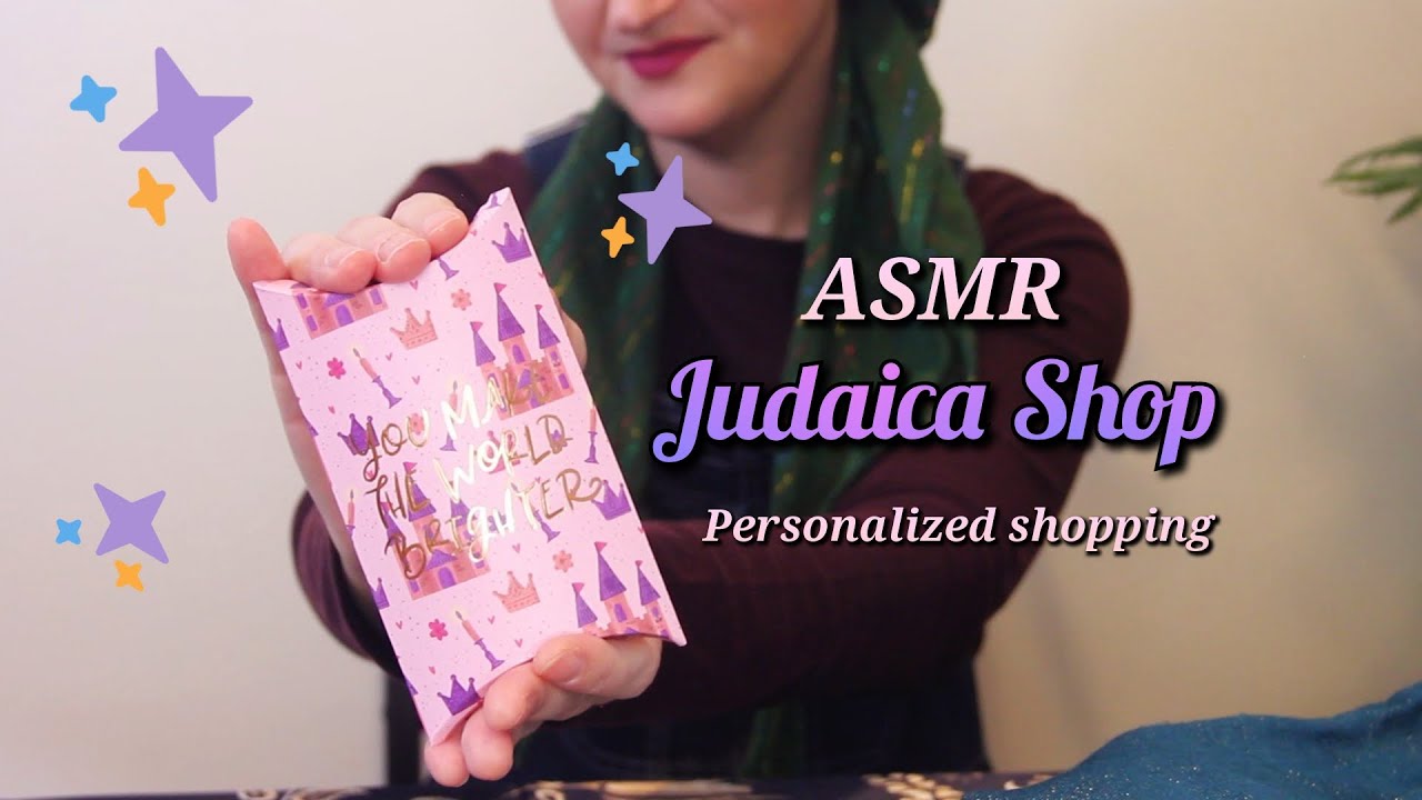 Personalized Shopping | ASMR | Judaica Shop - YouTube