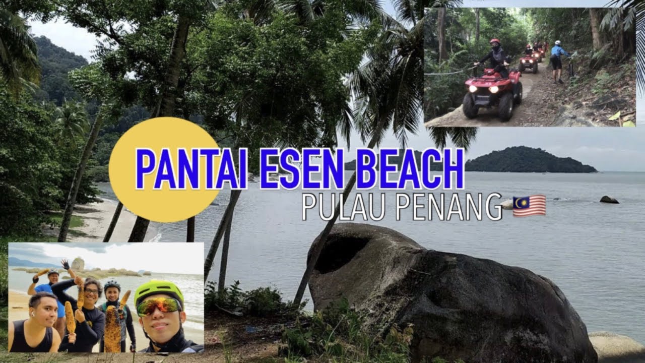 Pantai Esen Beach - Exploring Penang | Cycling Vlog | OFW in Malaysia ...