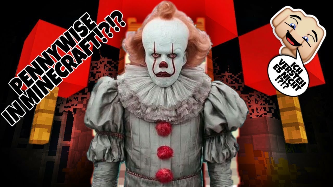PENNYWISE!!! ESCAPE FROM PENNYWISE MINECRAFT H-MAP | BrosTV - YouTube