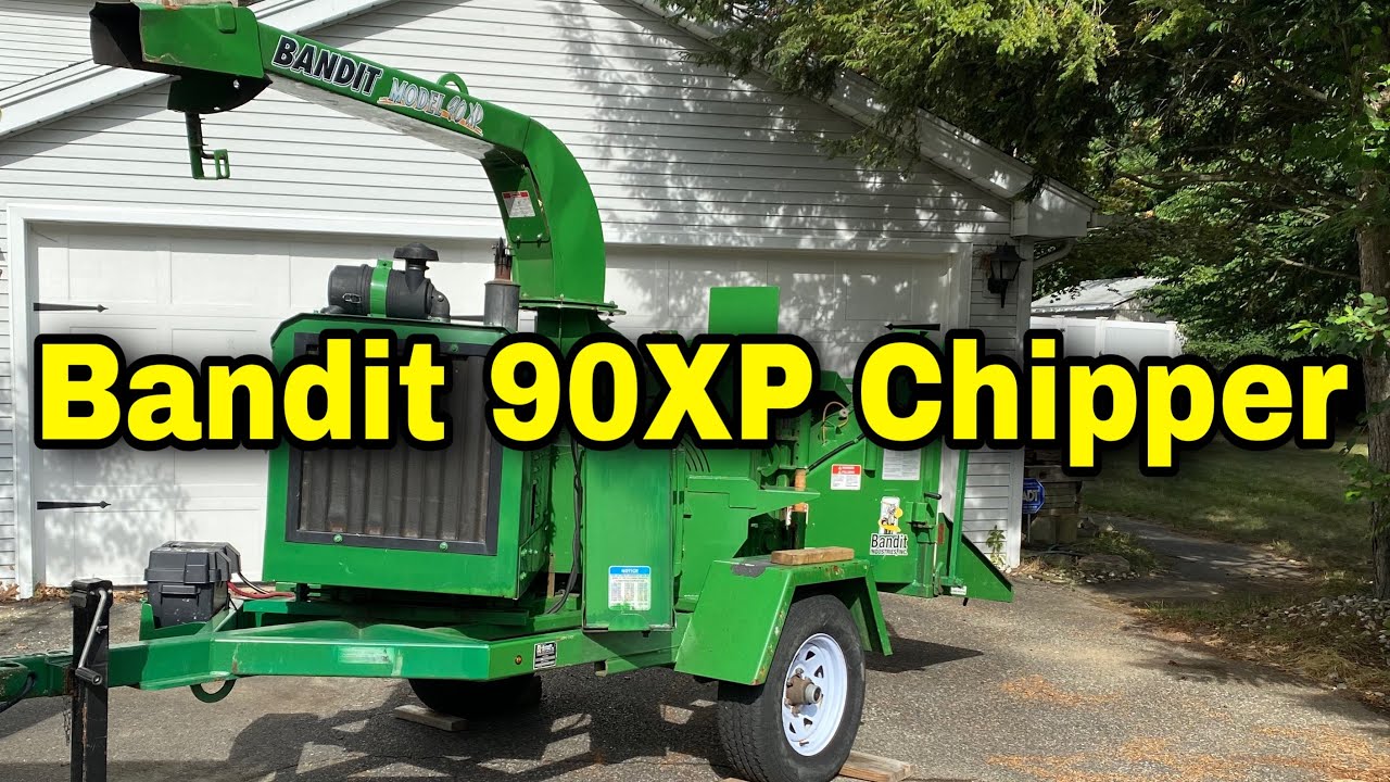 My Honest Thoughts on The Bandit 90XP Chipper | Tree Service Equipment ...