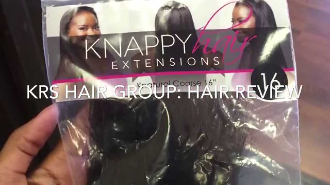 Hair Review: KRS Hair Group: Knappy Hair Extensions (Knatural Coarse ...