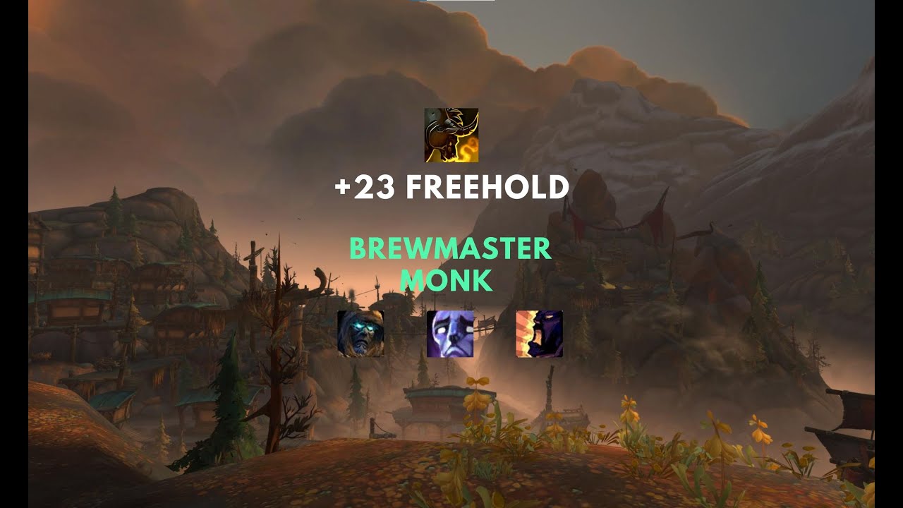 +23 Freehold | Dragonflight S2 | Brewmaster Monk PoV - YouTube