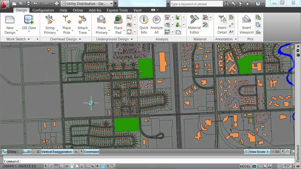 1_AutoCAD Utility Design_GIS-CAD_Single Model - YouTube