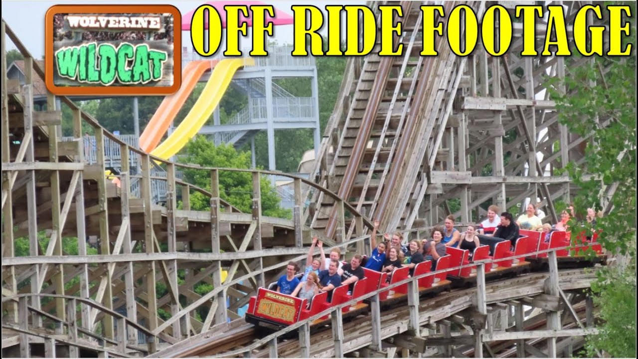 Wolverine Wildcat at Michigan's Adventure Off-Ride Footage (No ...