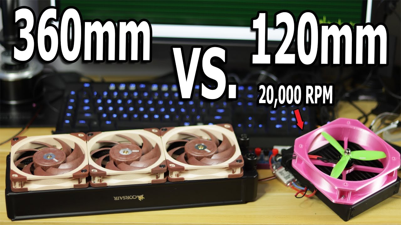 20X PC COOLING, can this 120mm Radiator out perform this 360 - YouTube