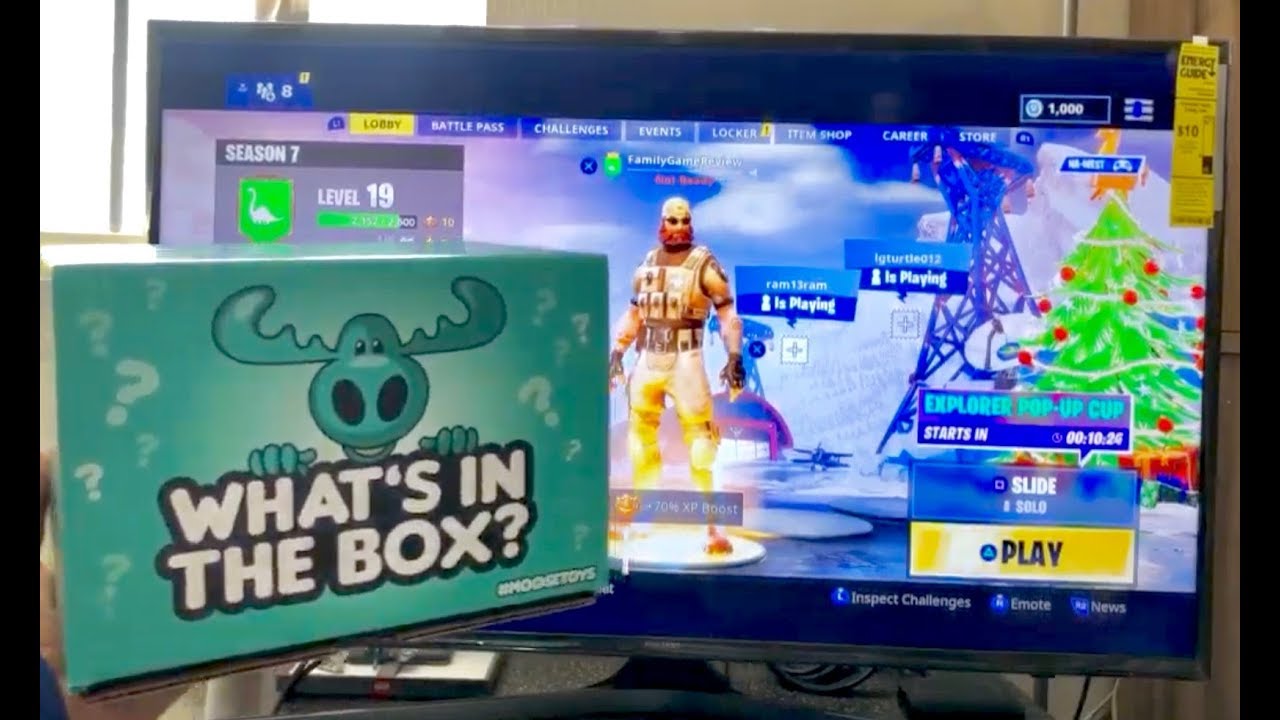 New Fortnite Toys Surprise Box & Fortnite Giveaway - Moose Toys ...