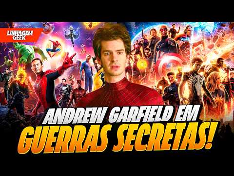 MARVEL QUER ANDREW GARFIELD EM GUERRAS SECRETAS!