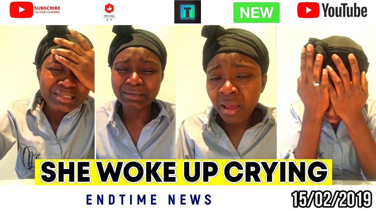 SHE WOKE UP CRYING WITH A MESSAGE - YouTube
