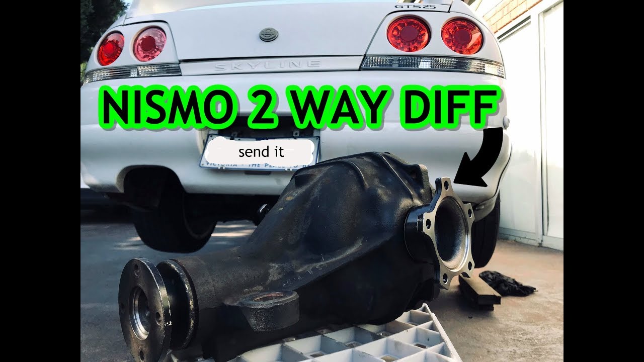 NISMO 2 WAY LSD DIFF INSTALL IN A 400HP RB25DET SKYLINE - YouTube