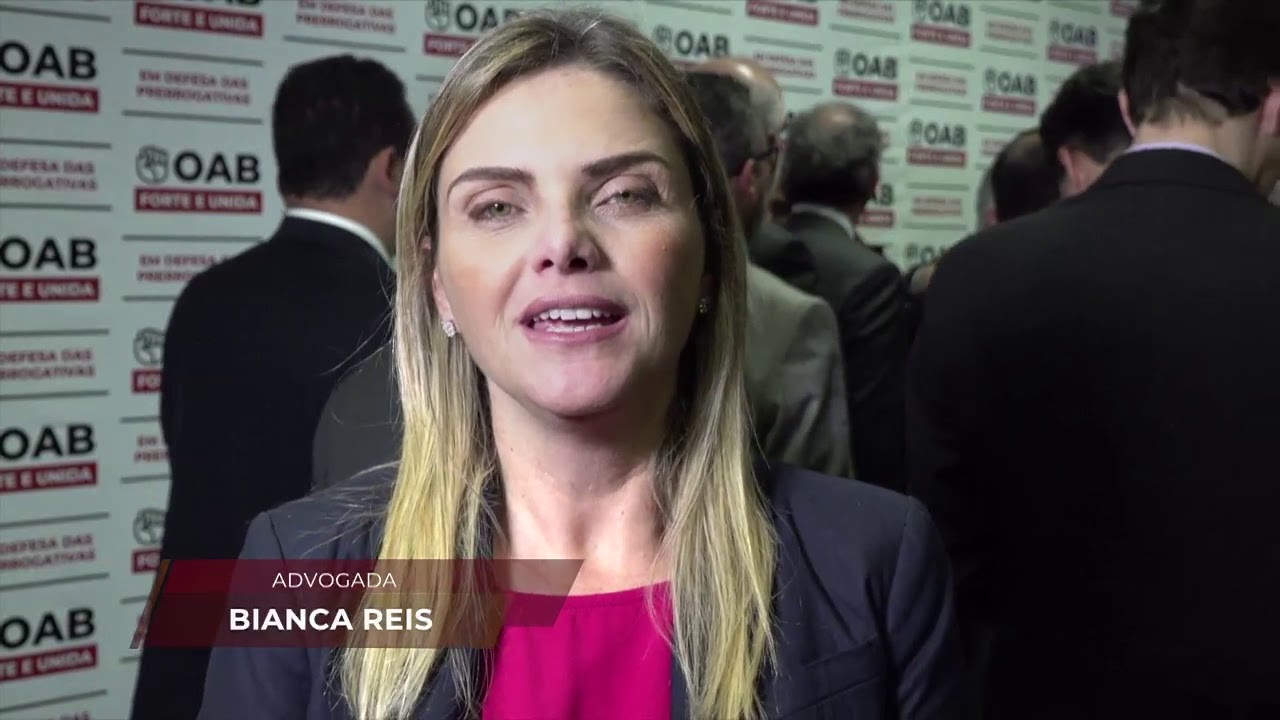 Bianca Reis apoia Luciano Bandeira para OAB/RJ - YouTube
