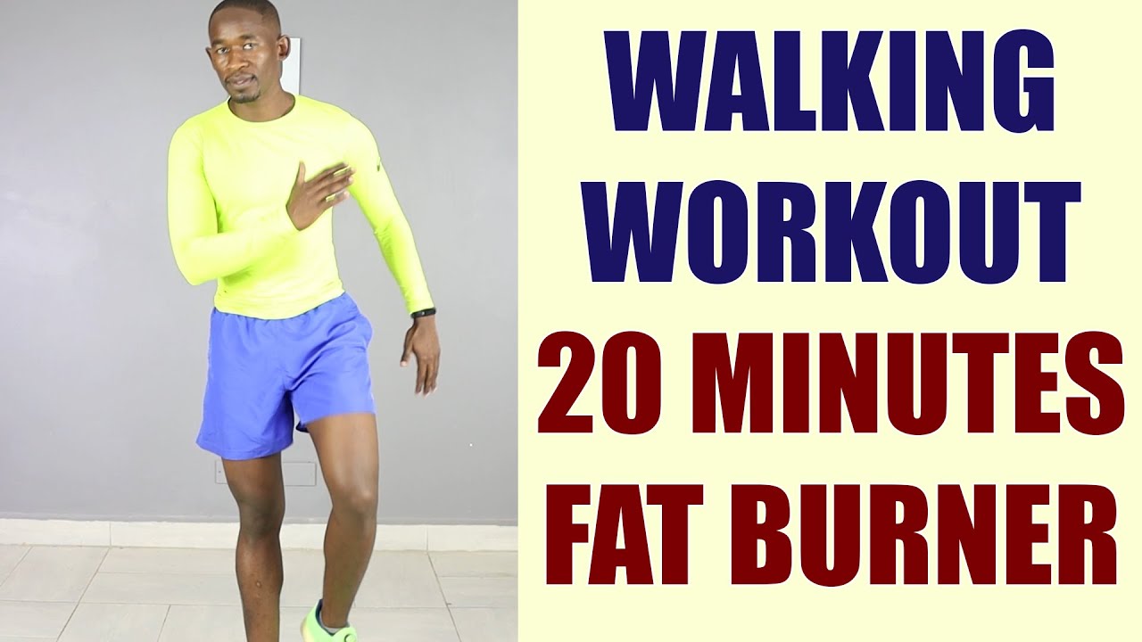 Walking Workout 20 Minutes Fat Burner/ Fat Loss Cardio Workout - YouTube
