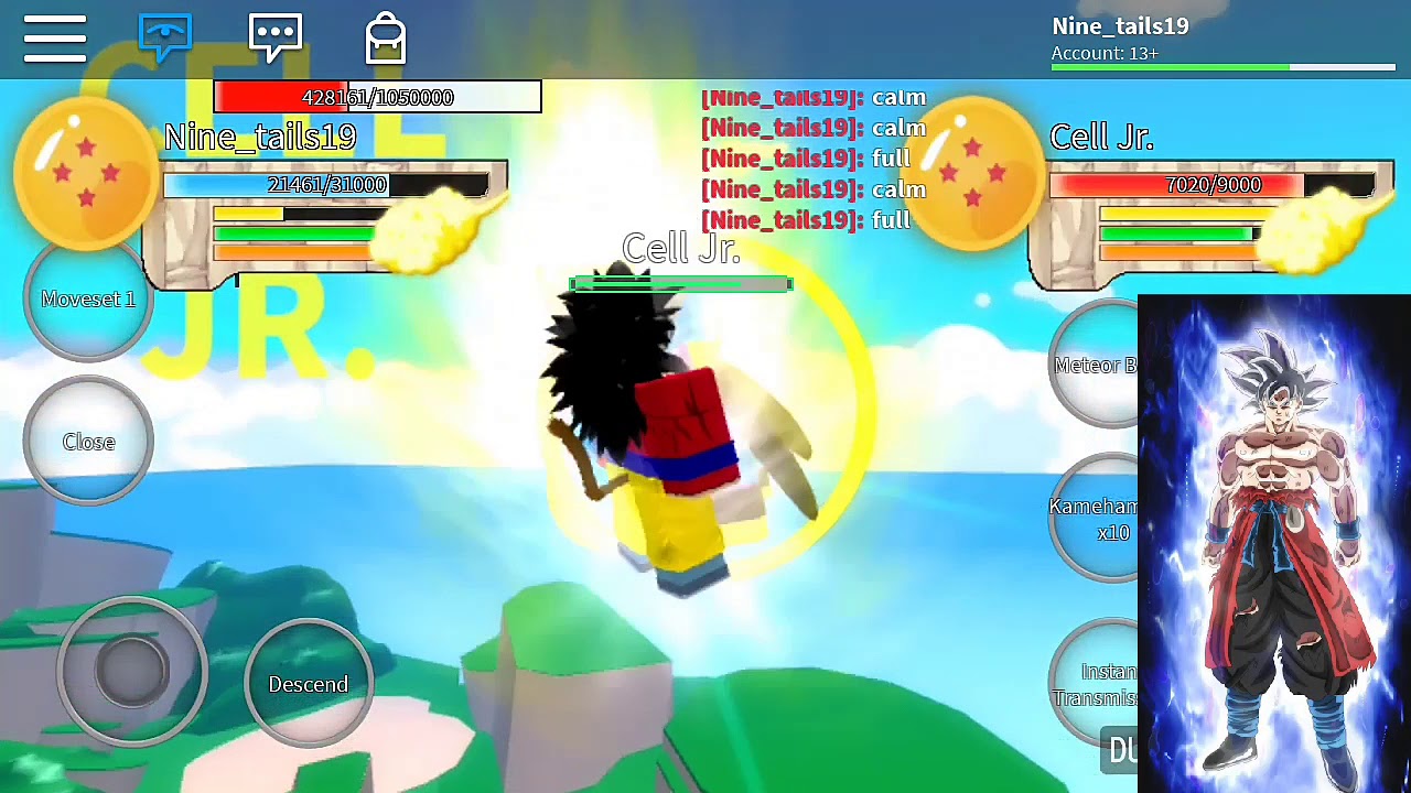 Dragon Ball Online Revelations ssj4 time patroller goku keeps cell jr ...